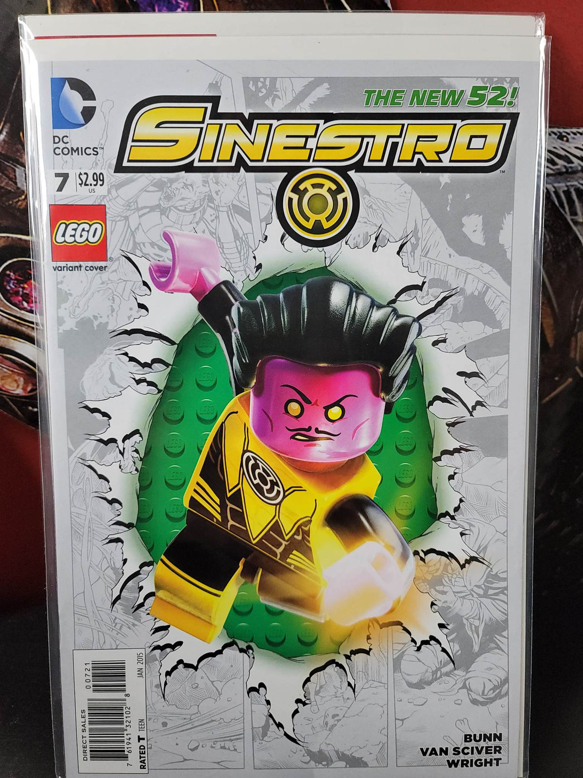 Sinestro #7 Lego Variant — Majorpayne.com