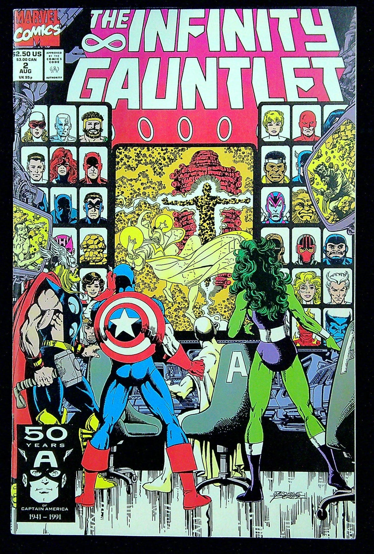 INFINITY GAUNTLET #2 CGC (1991) — Majorpayne.com